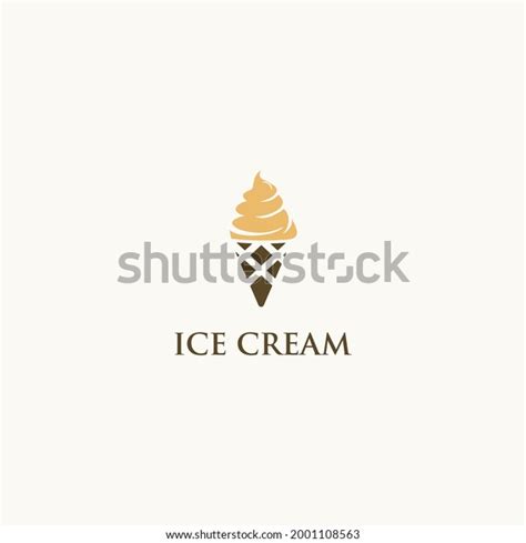 Ice Cream Logo Template Stock Vector Royalty Free 2001108563
