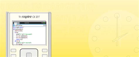 ti codes python programmierung mit ti nspire cx ii t texas
