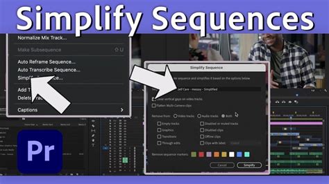 how to simplify your sequences for better video editing new upgrades