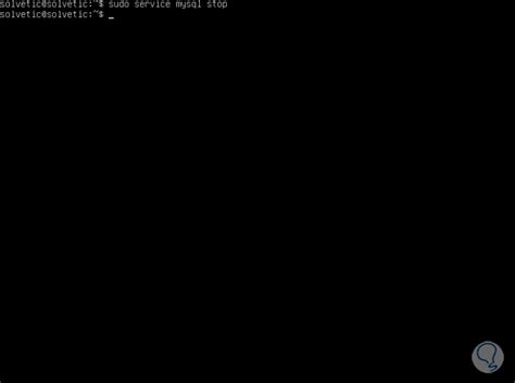 start stop or restart mysql service on linux windows or