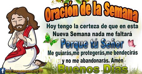 Oración Para Comenzar La Semana My Sitemy Site