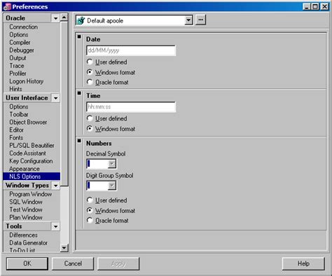 what is the setting to view the time part with date in