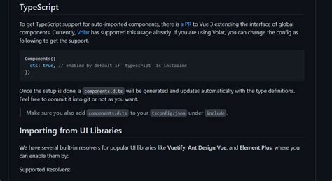 intellisense does not work for auto imported components · issue 477