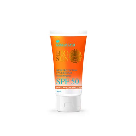 Buy Sea Of Spa Dead Sea Cosmetics Bio Sun High Protection Face Cream 50
