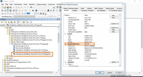 arcmap doesn t recognize new coordinate system wh geonet the esri