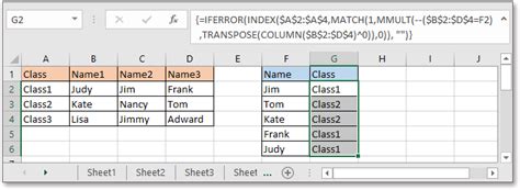 index a value by matching multiple columns in excel
