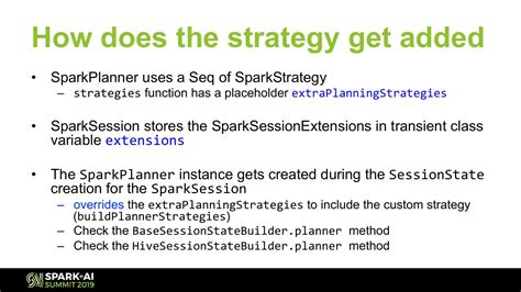 how to extend apache spark with customized optimizations