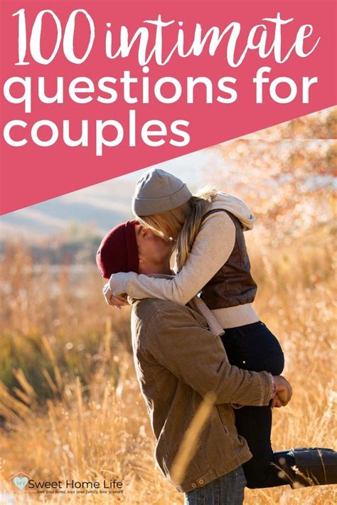 Intimate Questions To Ask Your Partner Artofit