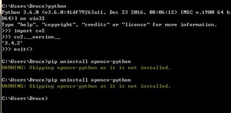 uninstall opencv之后仍然可以import cv2 csdn社区