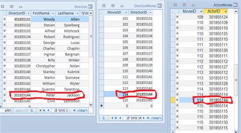 sql query that finds the names of the directors that played in movies