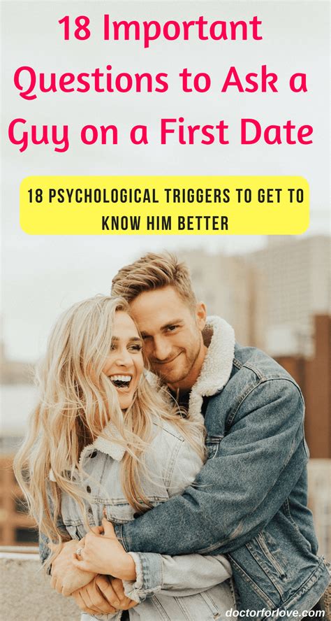 18 Important Questions To Ask A Guy On A First Date To Know Him Better