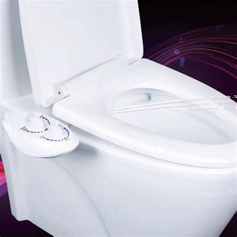 Hygiene Bidet Toilet Seat Attachment Hot And Cold Water Abs Toilet Seat