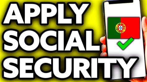 How To Apply Social Security Number In Portugal Easy Youtube
