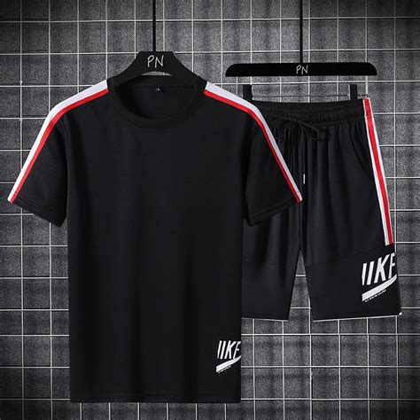 Buy Mens Two Piece Sets Sweatsuit Men Tracksuit Sportwear Men At