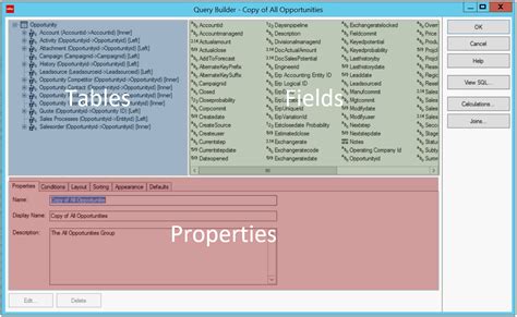 infor crm tips creating groups with query builder