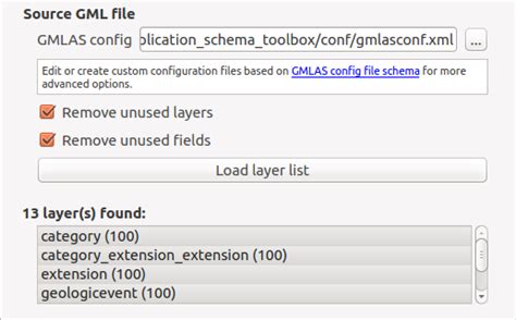 convert gml app schema files in postgis and sqlite format