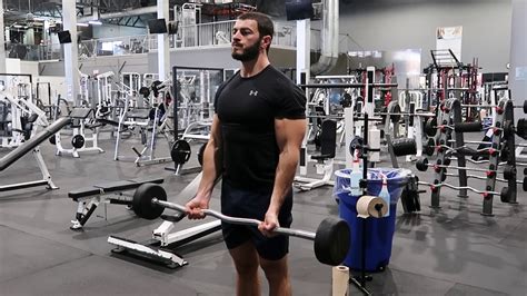 Standing Ez Bar Curl Supinated Grip Youtube