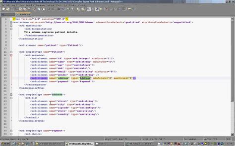 xml schema complex types youtube