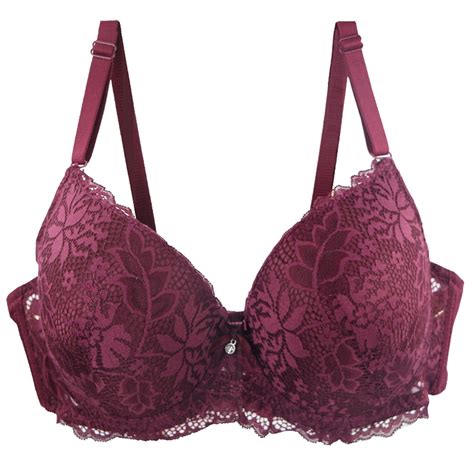 Bnwani Push Up Bras Women Sexy Large Bust Comfortable Seamless Lace Bra