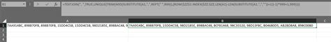 microsoft excel get unique values from a comma separated