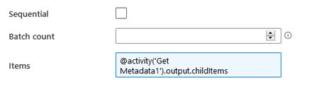 mixed properties in source column fields in azure data