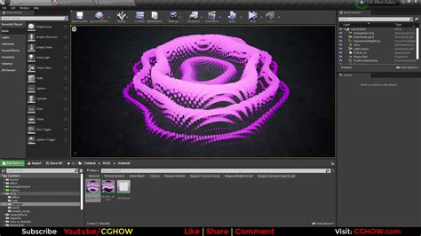 hlsl in ue4 niagara and material custom node unreal engine niagara hlsl