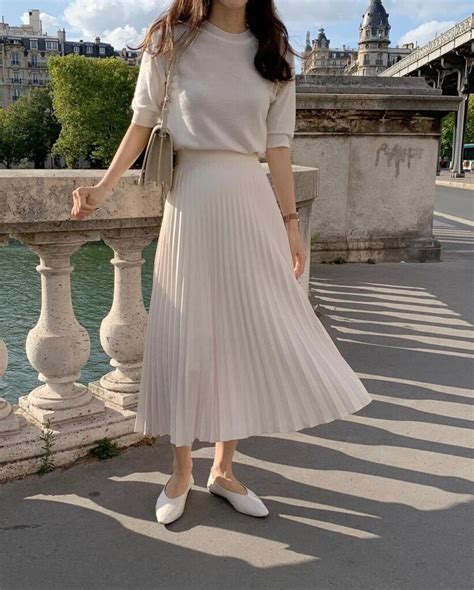 Chân Váy Xếp Ly Dài Mặc Với áo Gì đẹp 10 Cách Mix đồ Cực Xinh