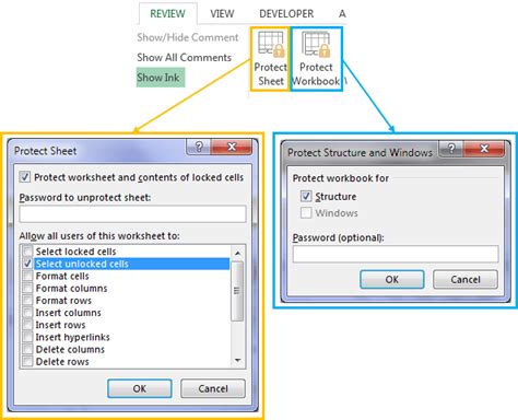 excel worksheet protection my online training hub