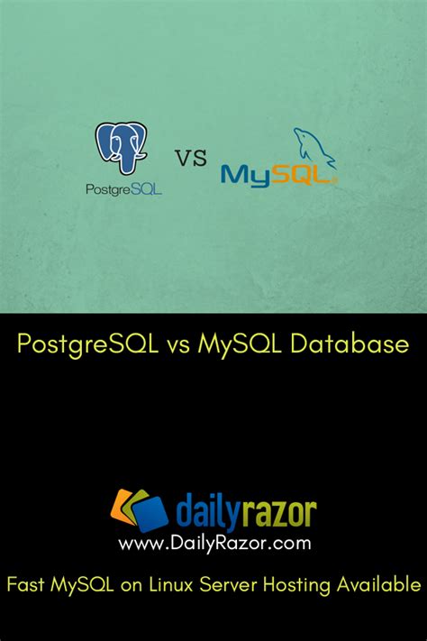 postgresql vs mysql syntax mysql linux