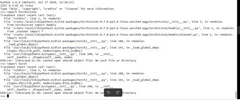 oserror libcurand so 10 cannot open shared object file no such file