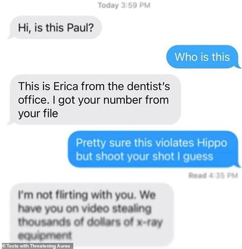 Twitter Accounts Collates Texts With Threatening Auras Daily Mail