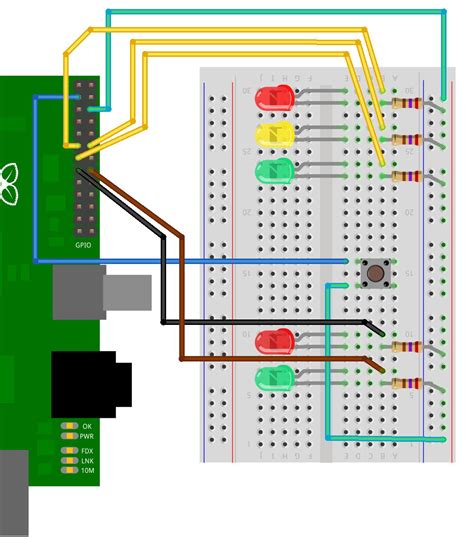 gpio why aren t gpio 22 and gpio 23 lighting up leds beginner