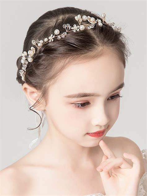 Awesome Alloy With Imitation Pearl Headbands Hebeos