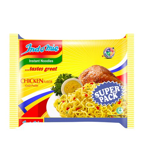 Indomie Super Pack Regular Chicken Instant Noodles 120g 10pcs Chopbox
