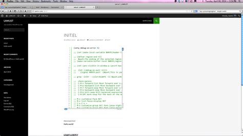 html wordpress syntaxhighlighter horizontal scroll bar visibility