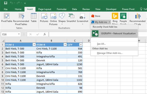 excel add ins excel kitchenette