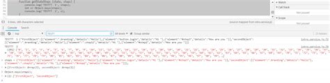 javascript object keys is returning index value for json object