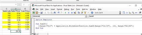 vba sumif and sumifs functions automate excel