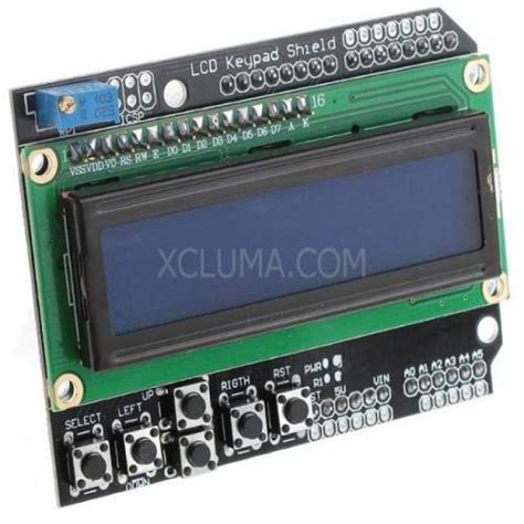 arduino lcd keypad shield lcd1602 input output expansion
