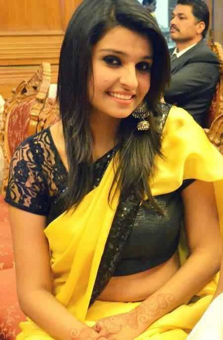 Hot Desi Sexy Indian Girls In Half Saree Showing Navel Hottest Indian