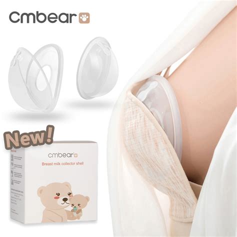 Cmbear Portable Breast Milk Collector Prevent Leakage Milk Collector