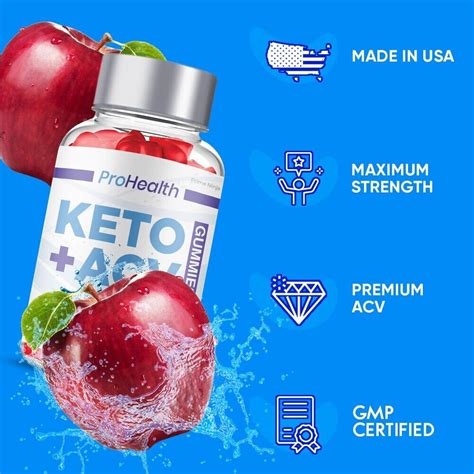 Pro Health Keto Gummies Prohealth Keto Acv Max Strength 2 Bottles Ebay