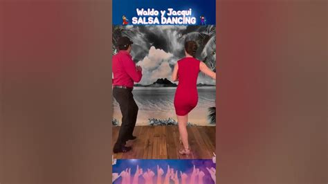 Salsa Basic Suzie Q Step With A Kick Dancing Salsa Steps Back View