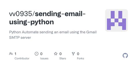 github vv0935 sending email using python python automate sending an