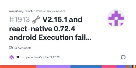 🔧 v2 16 1 and react native 0 72 4 android execution failed for task