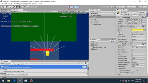 unity neural networks tutorial youtube