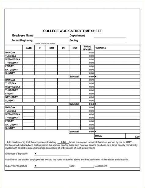 Hours Worked Spreadsheet Throughout Examples Of Time Sheets Or Work
