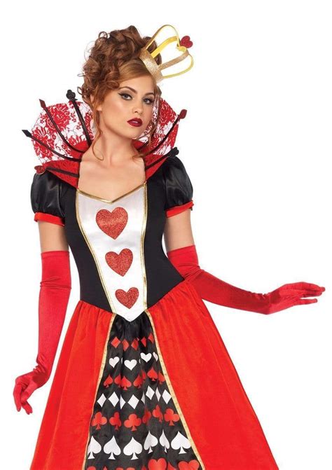 Queen Of Hearts Costume Womens Halloween Costumes Leg Avenue