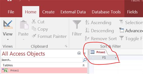 link aaccess table with excel using vba