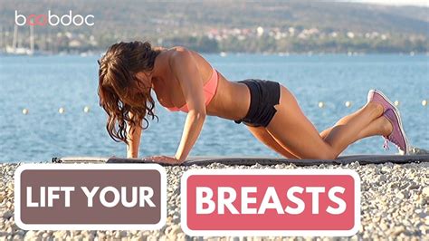 5 Exercises To Lift Your Breasts Chest Youtube